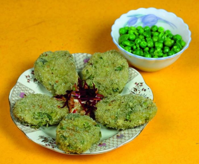 Green Peas Kebab - If you want to take real fun of healthy snacks