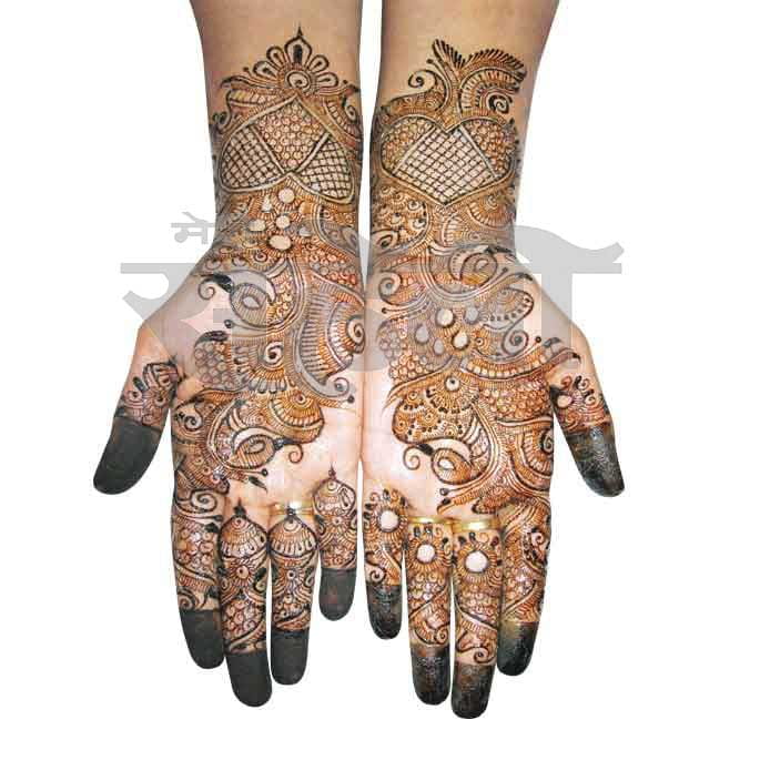 Indo Arabic Mehandi Designs