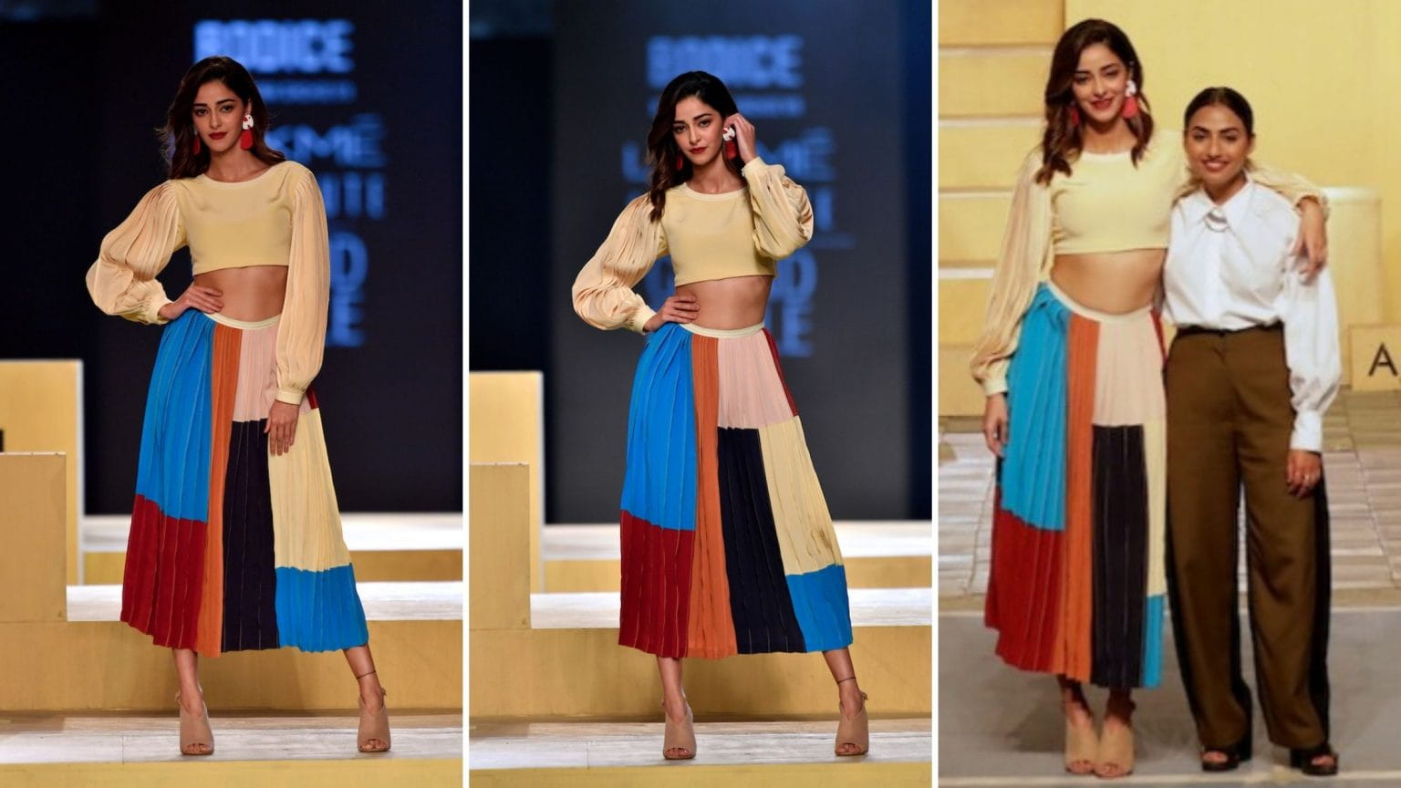 अनन्या पांडे के स्टाइल सीक्रेट्स बता रही हैं लैक्मे फैशन वीक 2021 ...